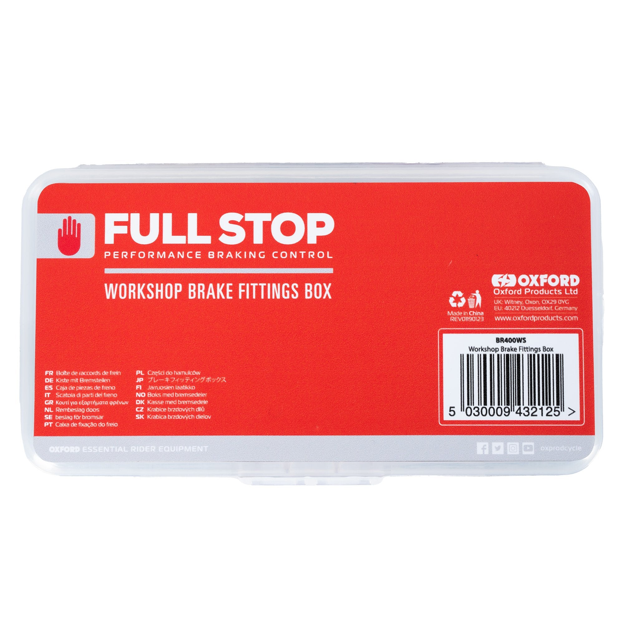 FullStop Workshop Brake Fittings Box – Love My Bike Shop